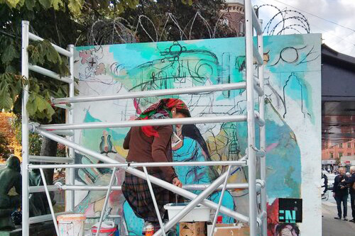 Sanduq El-Dunia Cairo Wall - Gibson International